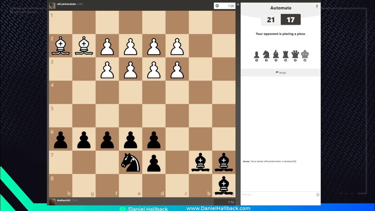 How to play Automate Chess - YouTube