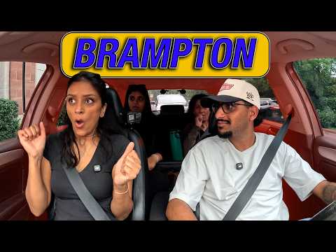 Driving With My Family In Brampton! | Who's The Better Driver?