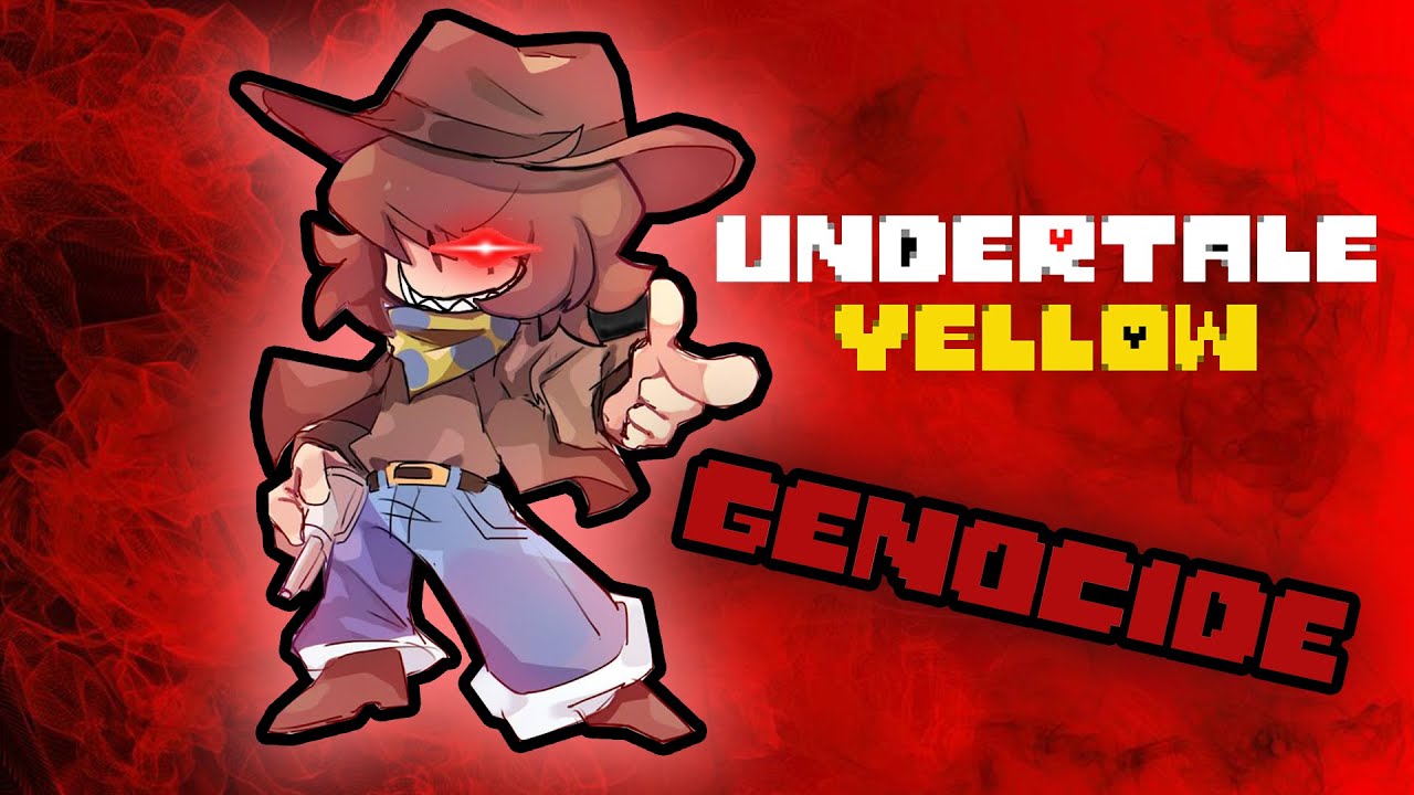 Undertale Yellow GENOCIDE Сражение с АКСИС - YouTube