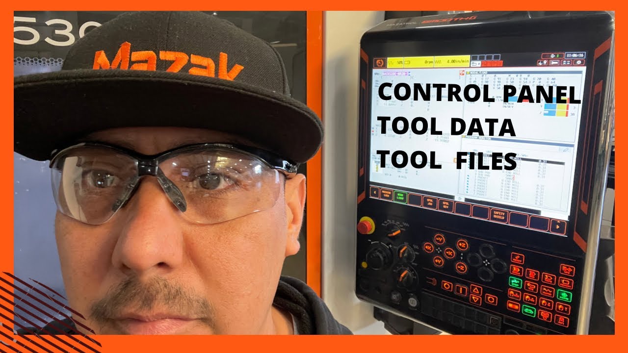 Mazak Control Panel - YouTube