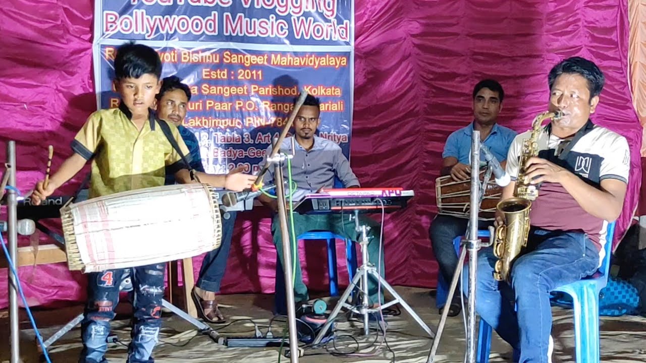 #ASSAMESE BIHU DHOOL SAXOPHONE DUET DHOOLIYA KAUSHIK DIHINGIA FT.FATHER ...