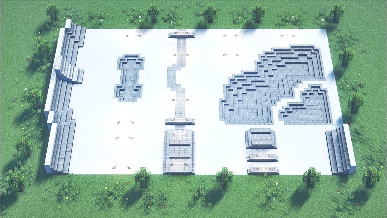 How To Build a Skate Park in Minecraft - Minecraft Tutorial - YouTube