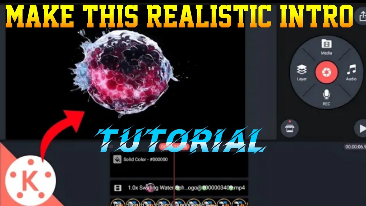 How To Make Realistic Intro In Kinemasterintro Tutorialhow To Make