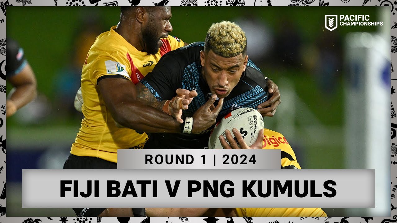 NRL Highlights | Pacific Championships 2024 | Fiji Bati v PNG Kumuls ...