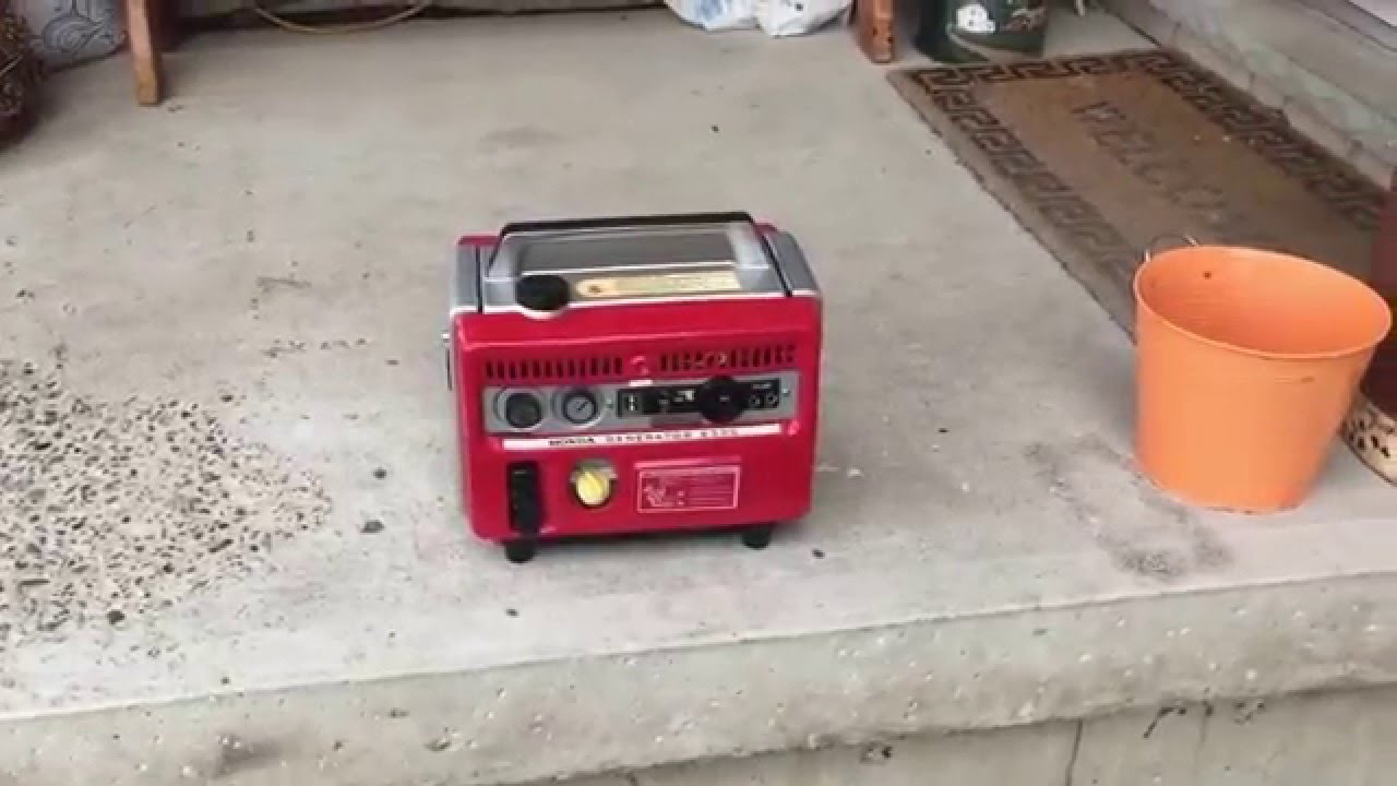 Honda E300 Generator - YouTube
