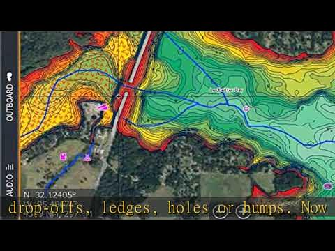 C-MAP Reveal Lake Charts for Marine GPS Navigation with Shaded Relief ...