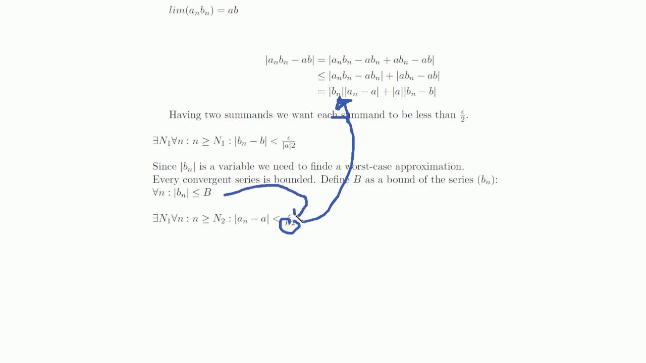 Algebraic Limit Theorem part 3 Of 4 multiplication Proof YouTube algebraic-limit-theorem-part-3-of-4-multiplication-proof-youtube