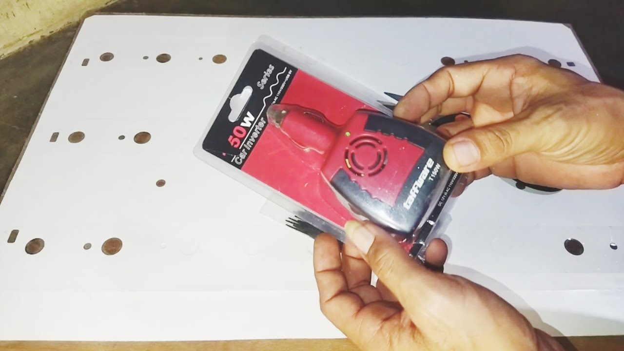 unboxing review inverter taffware 150 watt murah !! T150W - YouTube