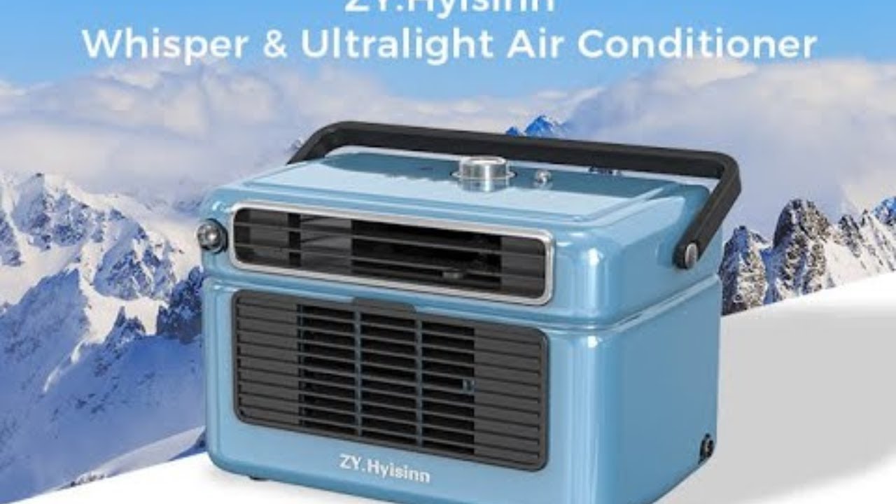 ZY Hyisinn Ultralight Portable Air Conditioner Zy Hyisinn Whisper Ultralight Air Conditio - YouTube