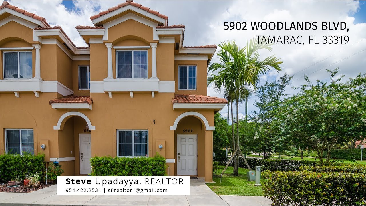 5902 Woodlands Blvd, Tamarac , FL 33319 - YouTube