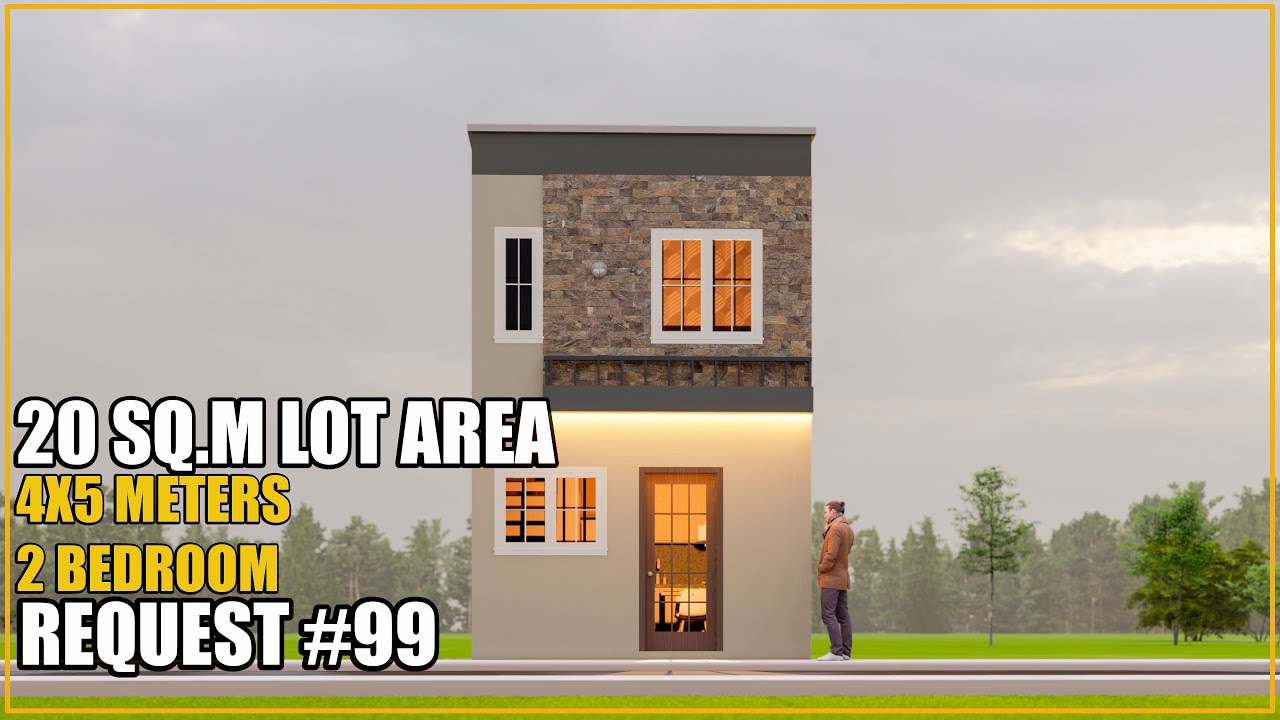 20 SQ.M LOT AREA (4X5 METERS) 2 BEDROOM (REQUEST #99) - YouTube