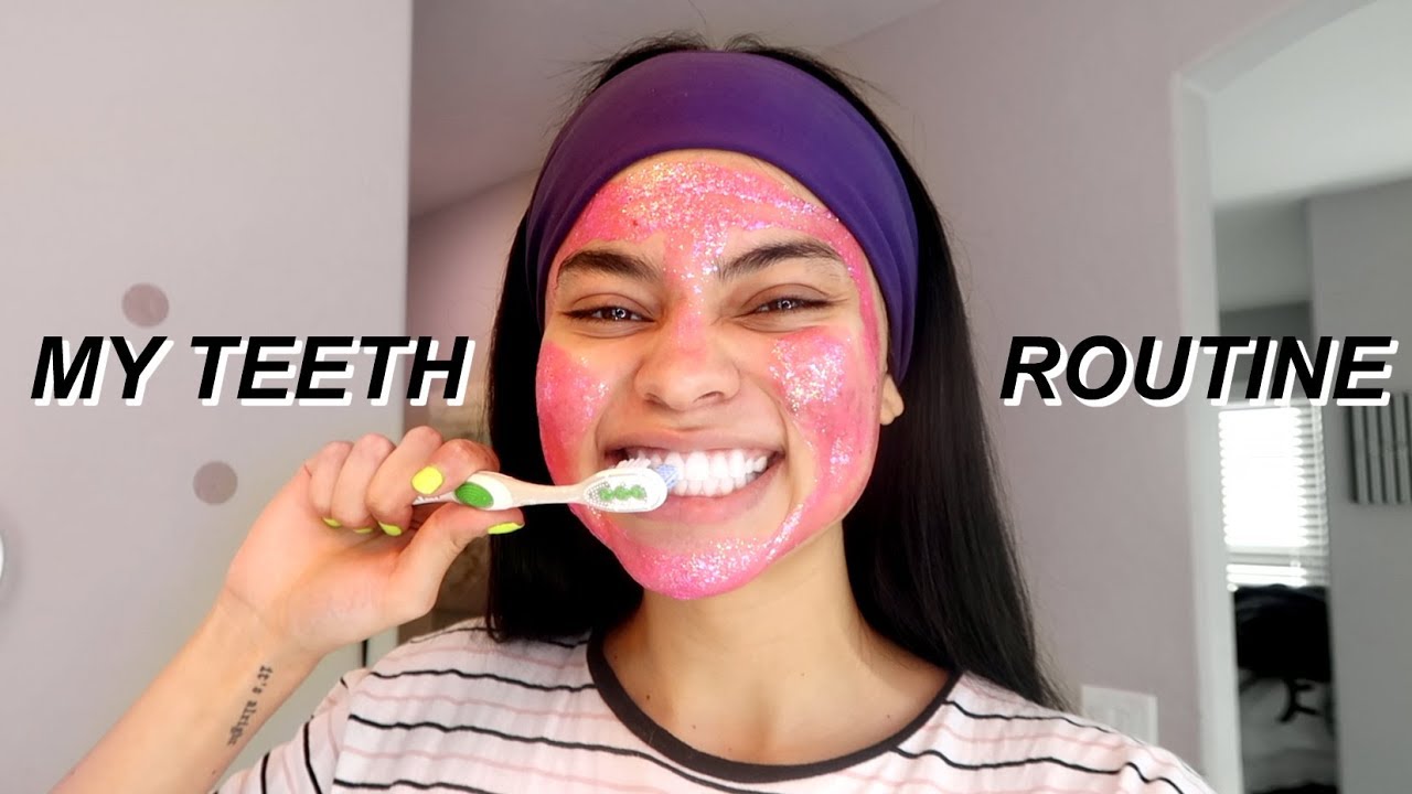 How I Keep My Teeth White ! (hismile AD) - YouTube