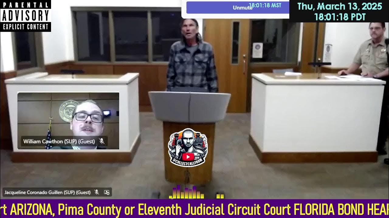 Initial appearance Maricopa County Superior Court ARIZONA 03/13/2025 5pm PST - YouTube