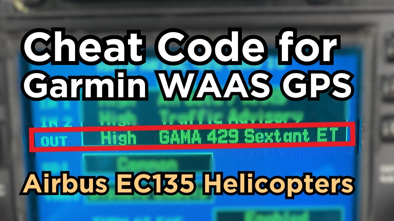 GPS WAAS Installation Configuration | Garmin GNS 430 | Cheat code ...