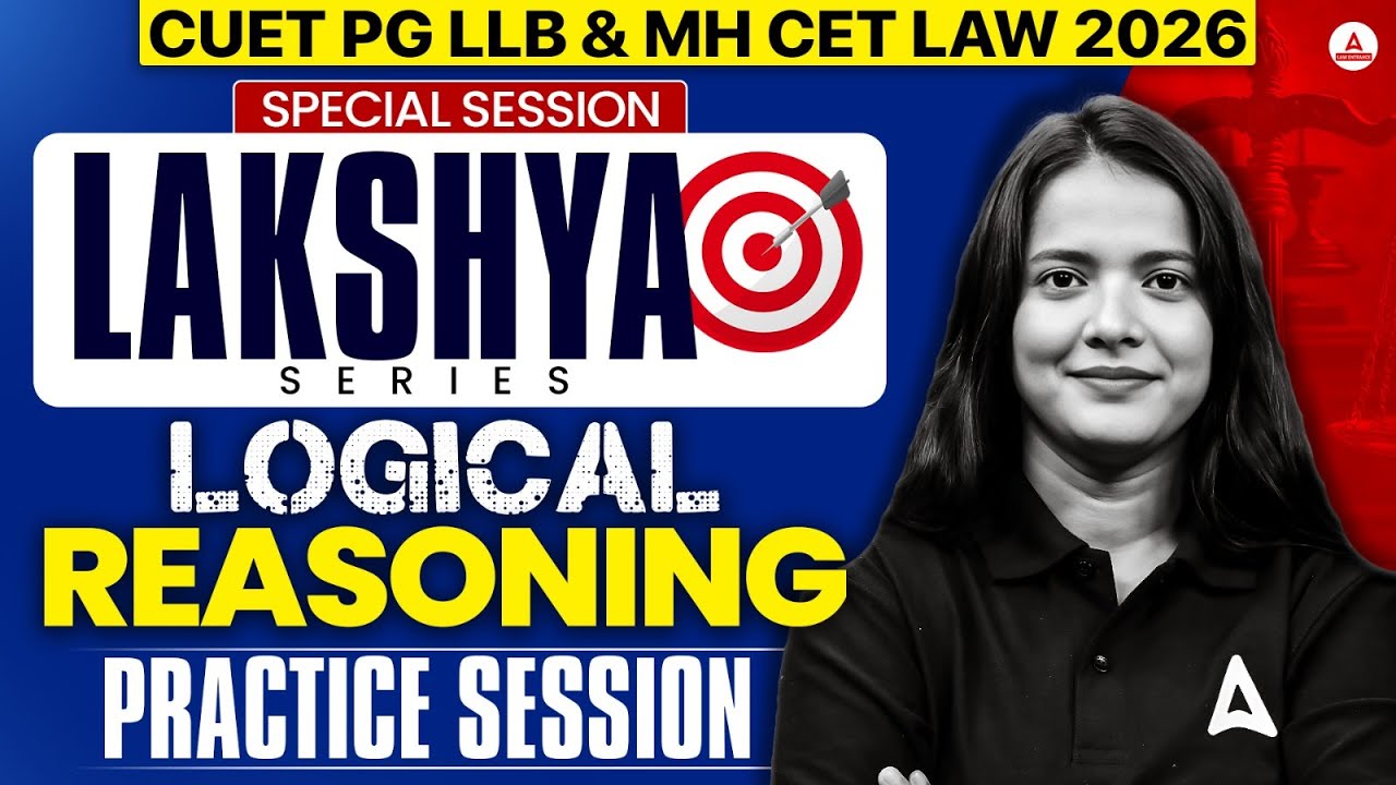 Logical Reasoning - Practice | For CUET PG LLB & MHCET Law 2026 - YouTube
