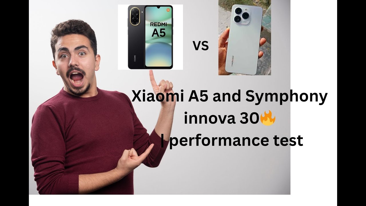 Xiaomi A5 vs Symphony Innova 30 🔥 Performance Comparison | Best Budget ...
