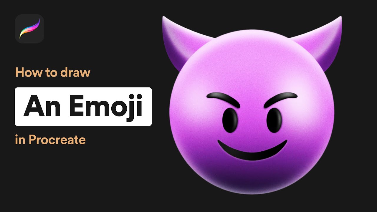 How to Draw an Emoji in Procreate (#Shorts) - YouTube