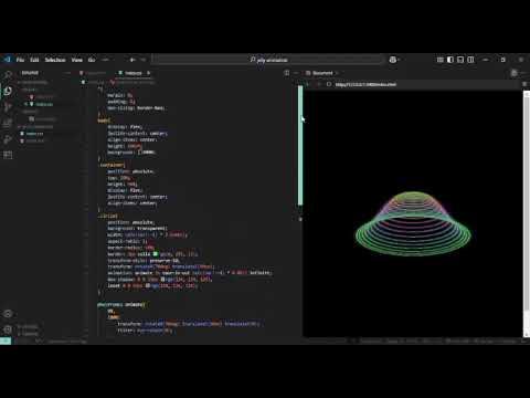 Jelly animation in html and css - YouTube