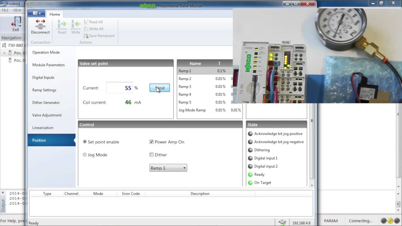 WAGO 750-632 Proportional Valve Module w/ Codesys - YouTube