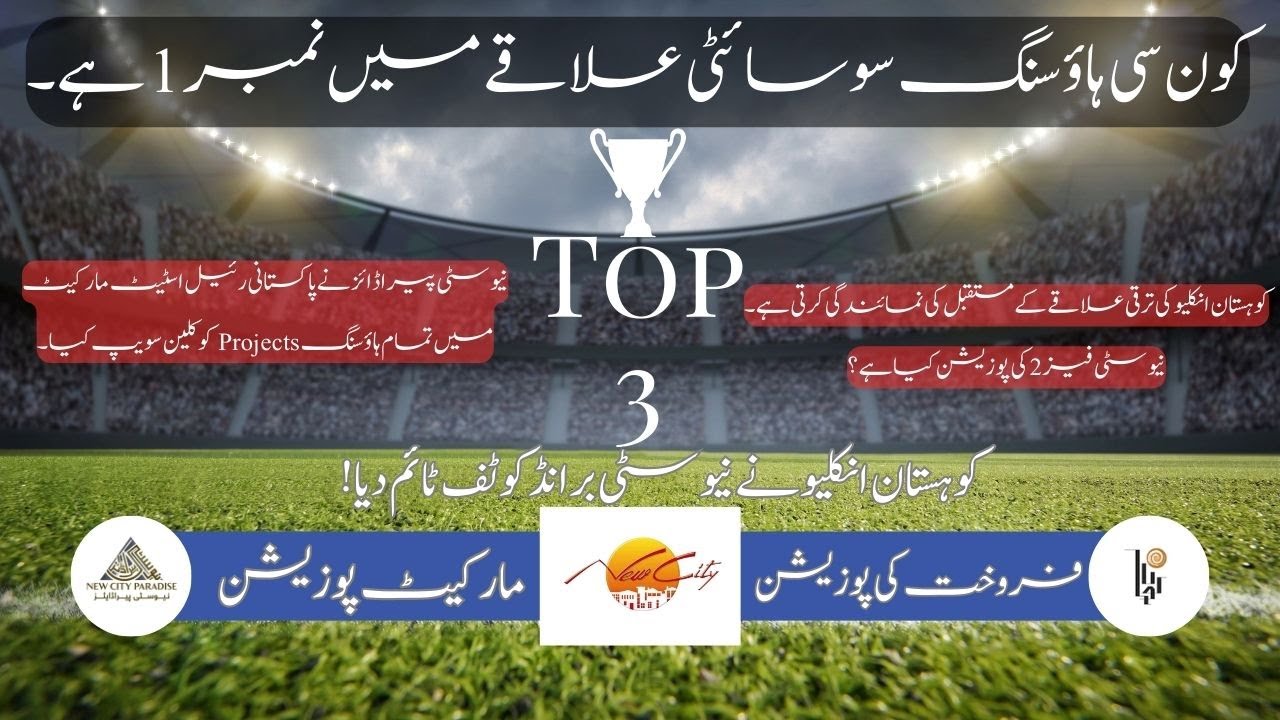Top 3 Housing Projects in Wah/Taxila | Newcity Paradise |Newcity Phase2 ...