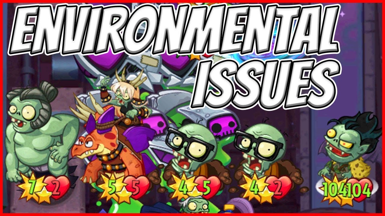 Smash Environmental Issues- Plants vs Zombies Heroes Gameplay - YouTube