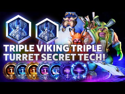 TLV Play Again - TRIPLE VIKING TRIPLE TURRET SECRET TECH! - Bronze 2 ...