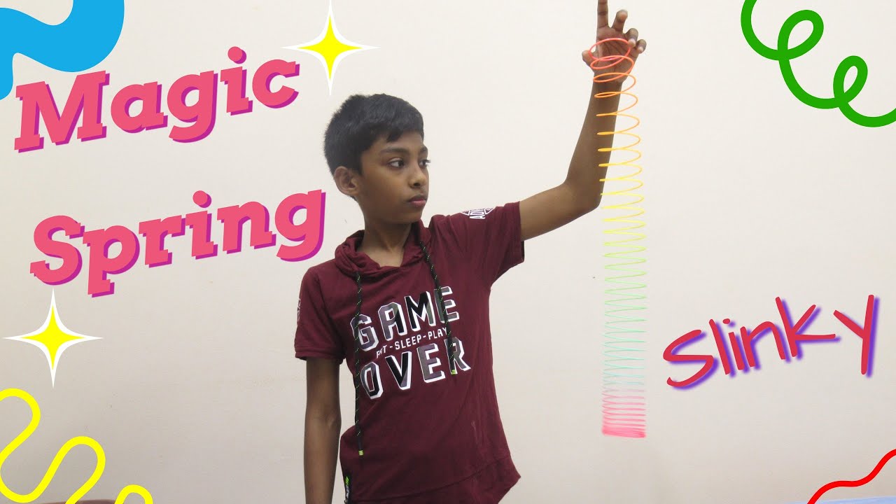 Magic Spring Unboxing | Rainbow Magic Spring | Slinky | - YouTube