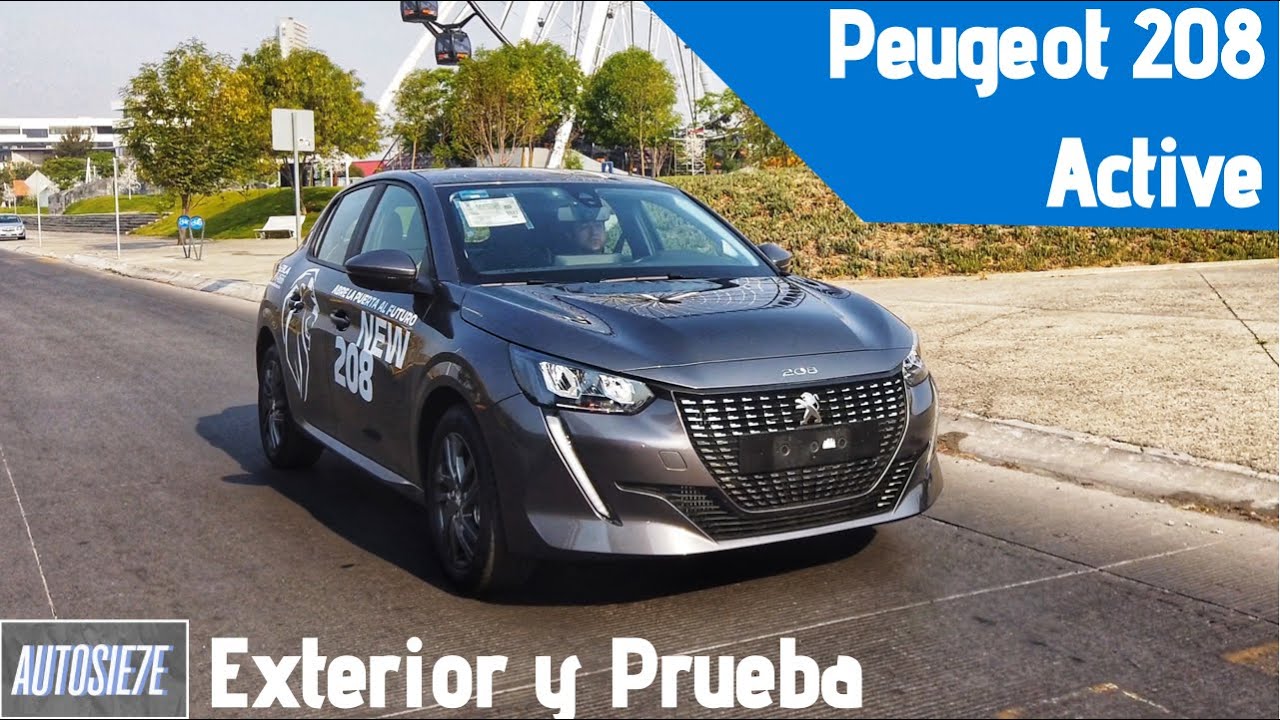 Peugeot 208 Active 2022. Prueba de Manejo y Exterior. | AUTOSIE7E - YouTube