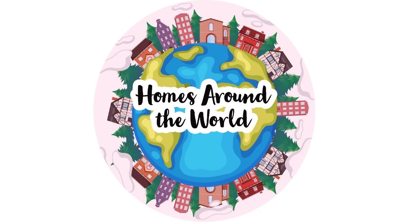 Homes Around The World Clipart Beautiful Windows In Natural Homes