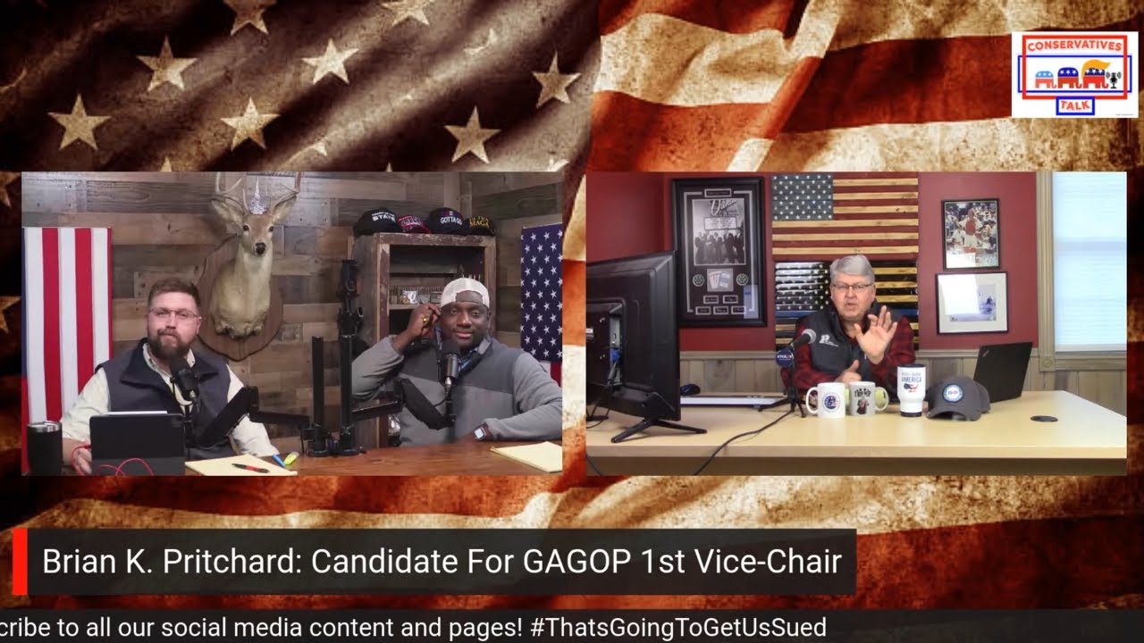 Episode 61 – Brian Pritchard: Candidate For GAGOP 1st Vice-Chair - YouTube