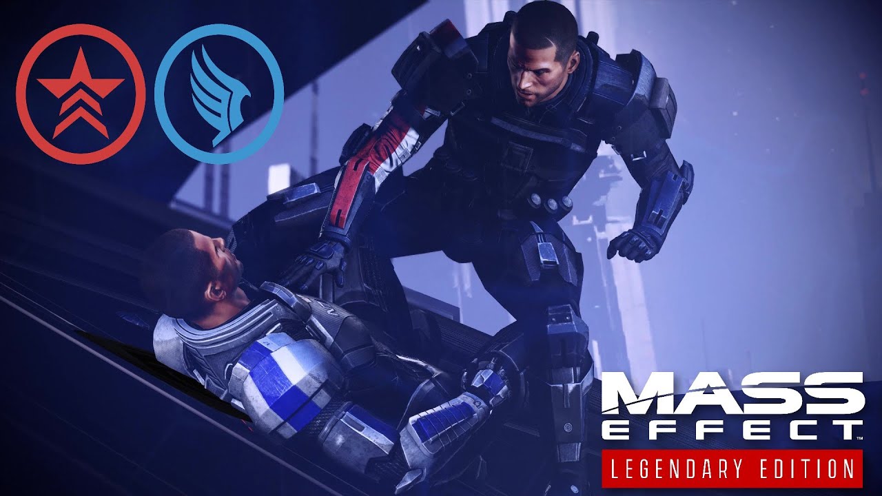 Shepard VS His Clone - Mass Effect Legendary Edition - YouTube