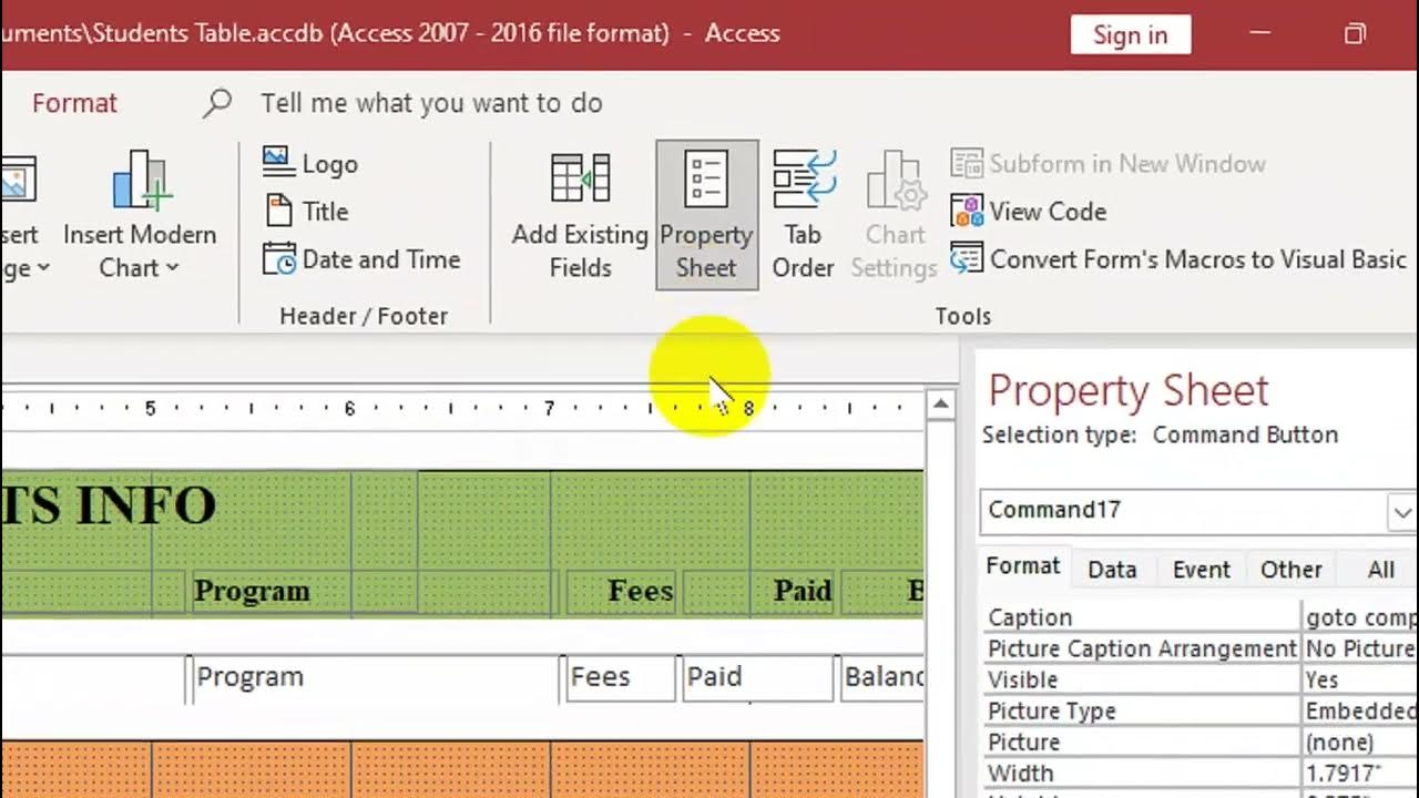 Learning MsAccess 2021 Tutorials in Pashto Language Part(19).#access #msaccess #database # ...