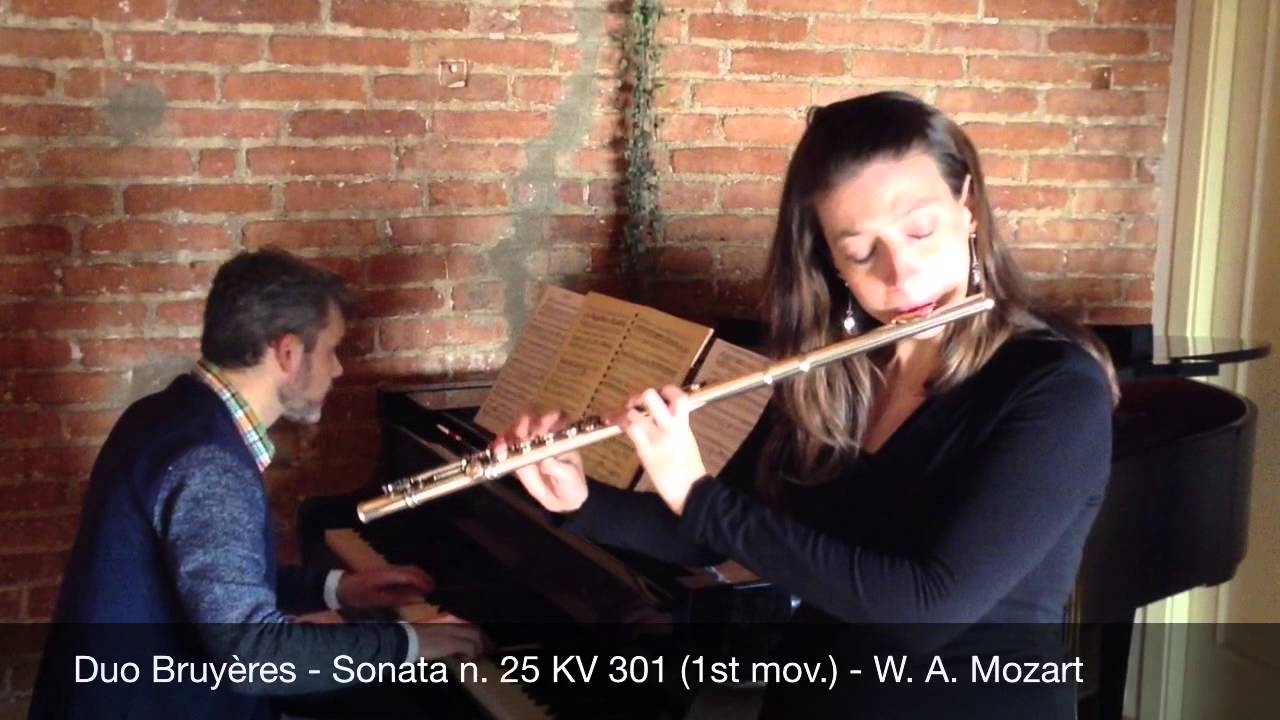 W. A. Mozart, Violin Sonata G Major KV 301, 1st mov. Allegro con ...