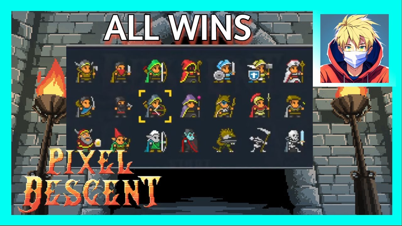Winning with ALL CHARACTERS!? | Pixel Descent [30] - YouTube