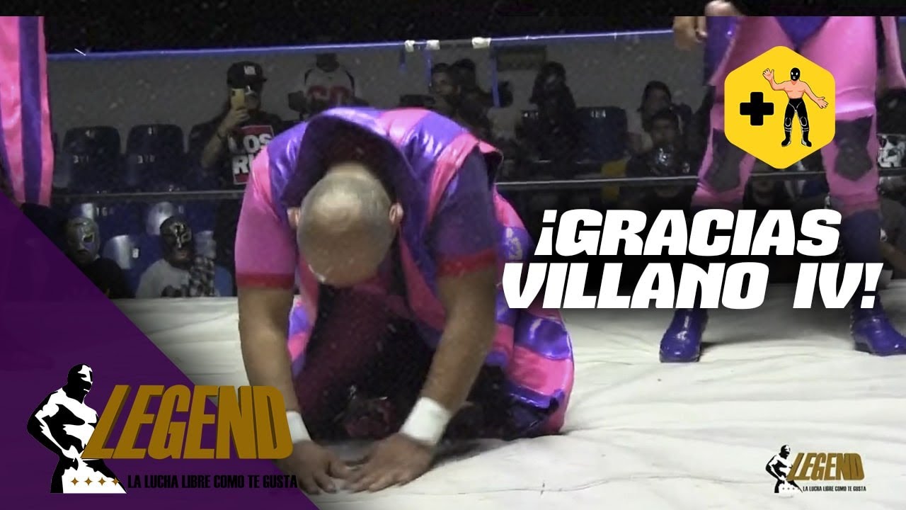 ¡Fuimos testigos de la primera presentación de Villano IV sin máscara ...