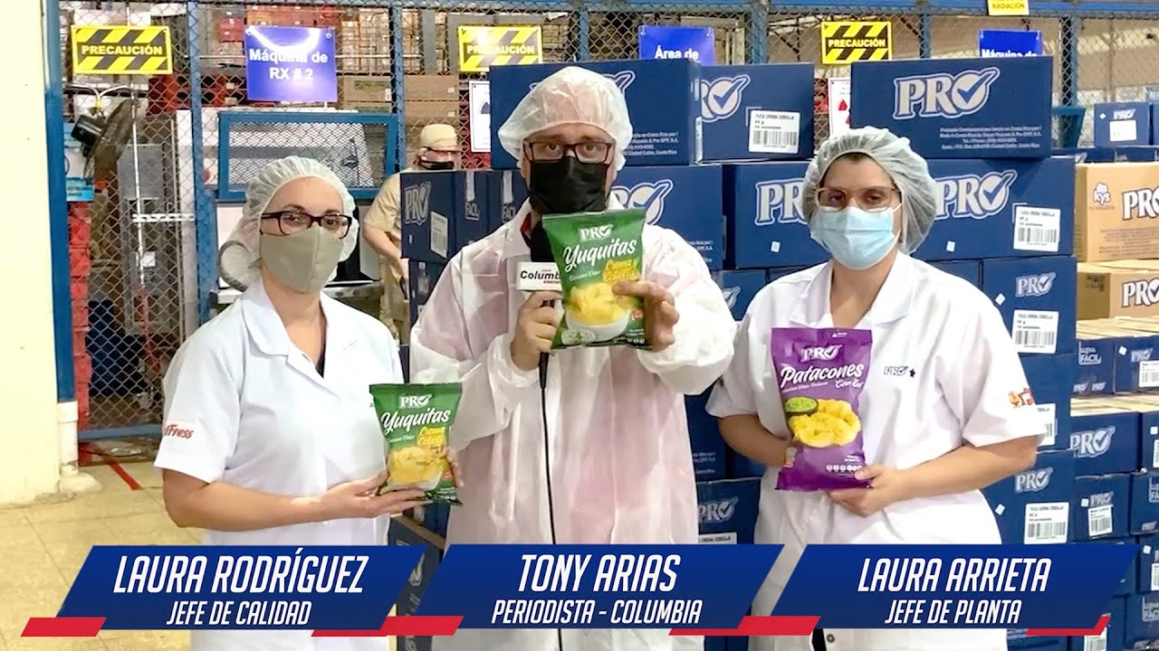 Este es el proceso que llevan los productos Pro para llegar hasta usted ...