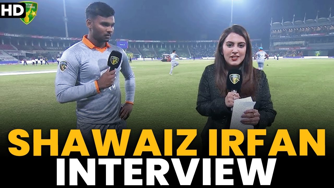 Shawaiz Irfan Interview | Gwadar Sharks vs Bahawalpur Royals | Final ...