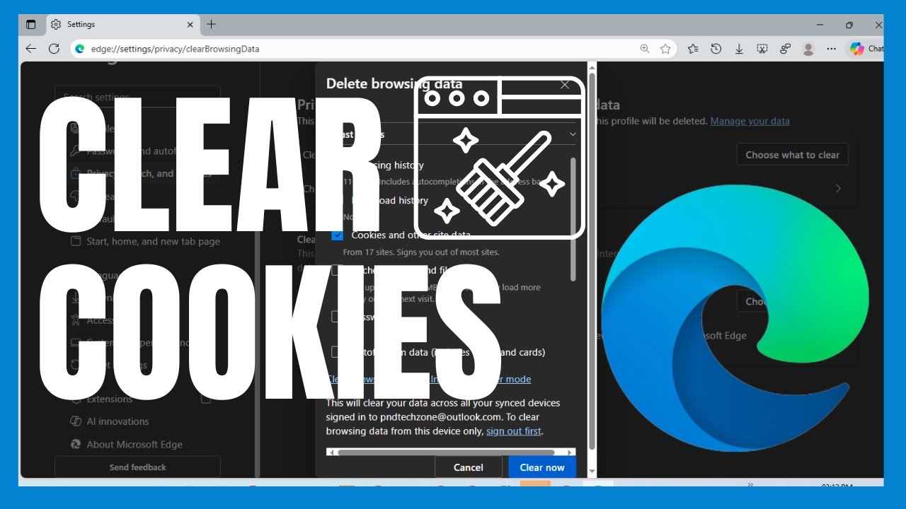 How To Clear Cookies In Microsoft Edge | Clear Browser Cookies in ...