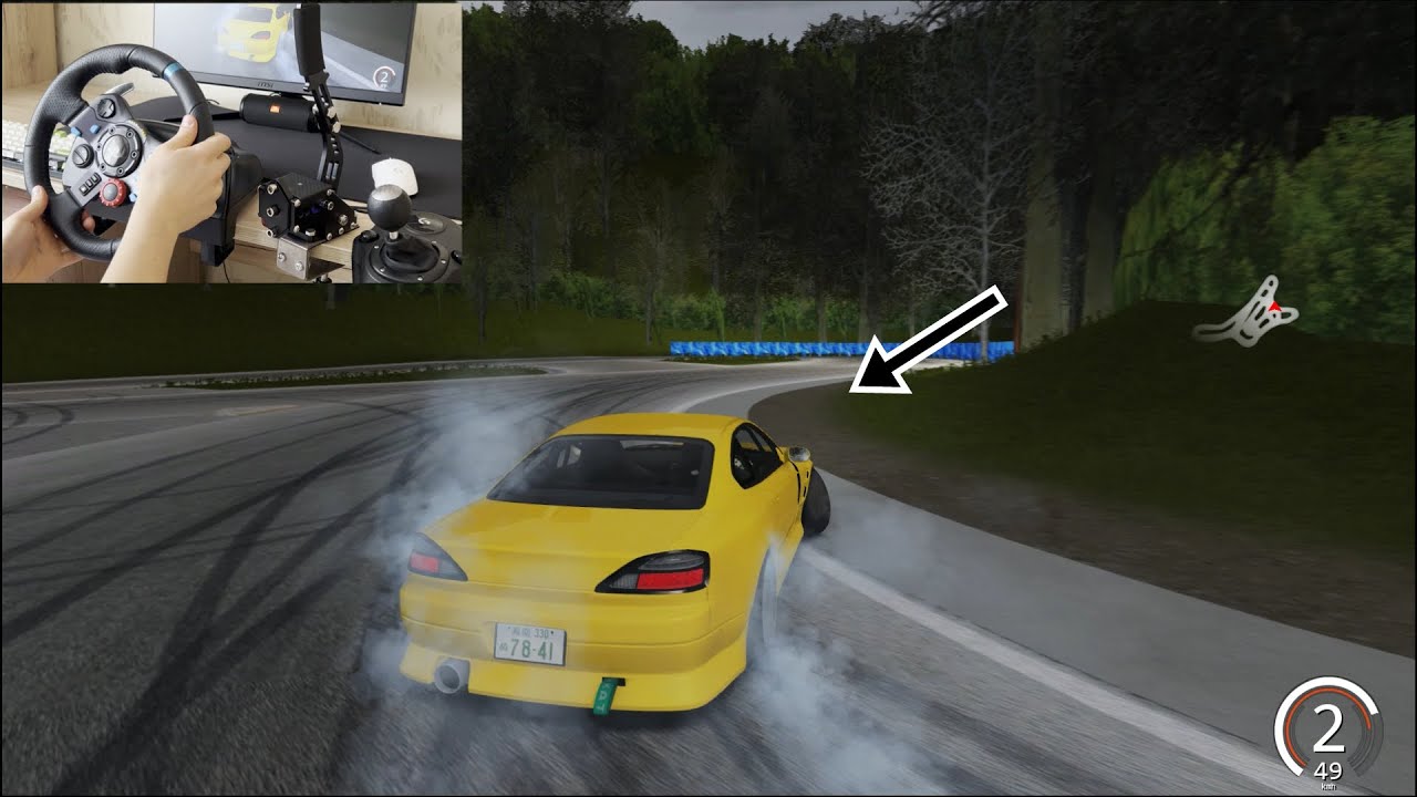 SILVIA S15 DRIFTING - Assetto Corsa (LOGITECH G29 + HANDBRAKE) Gameplay - YouTube