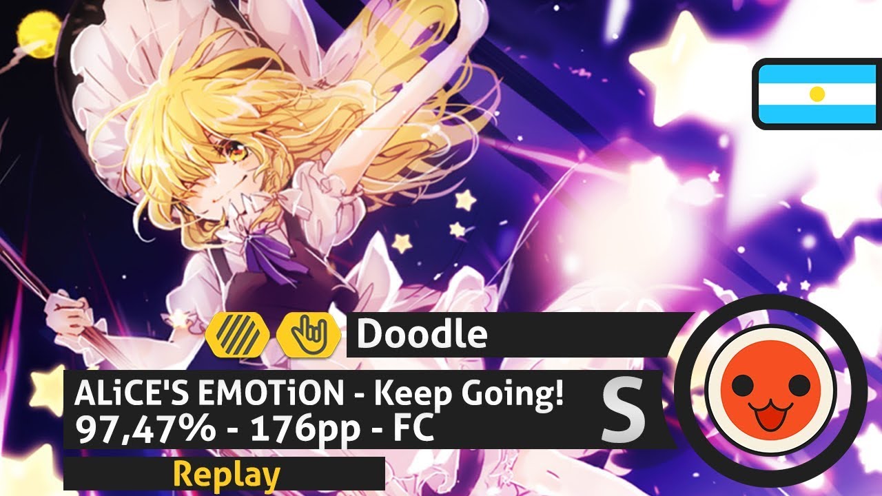 ALiCE'S EMOTiON - Keep Going! [LUNATiC]+HRHD | Played by Doodle - YouTube