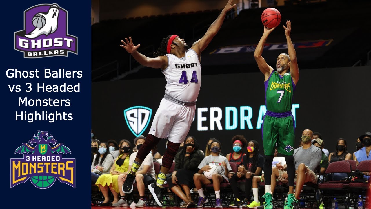 Season 4 Week 8 | Ghost Ballers vs 3 Headed Monsters | Highlights - YouTube