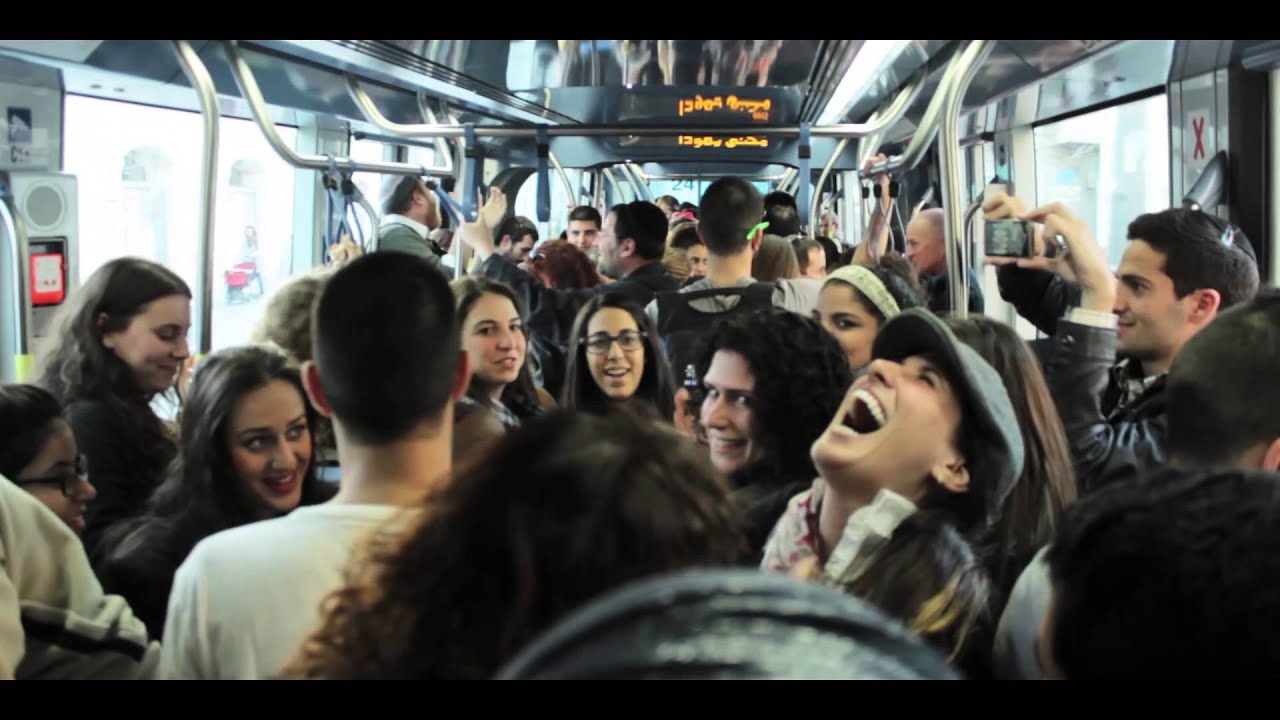 Laughing Flash Mob Jerusalem - Bringing smiles and happiness to the ...