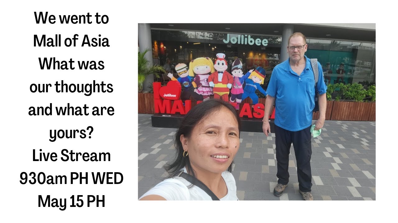 We went to the Mall of Asia, Live Stream, Come join us - YouTube