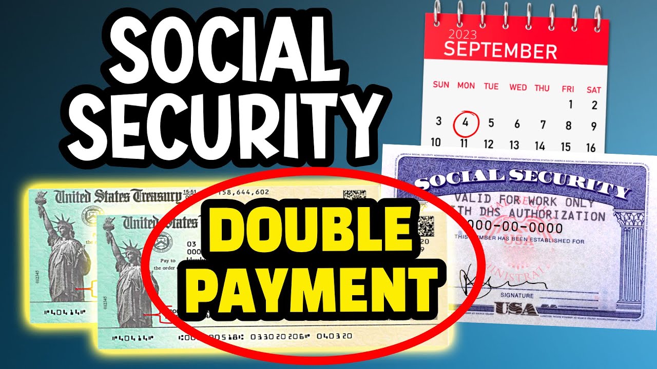 Breaking News: Double SSI Direct Deposit in Sept 2023! $1828 Stimulus ...