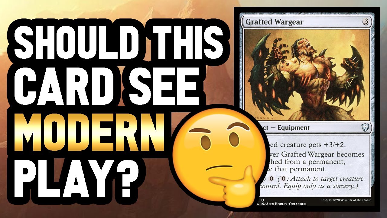 ⚔️ GRAFTED WARGEAR is VERY underrated! Mono Green Stompy 【 MTG Modern ...