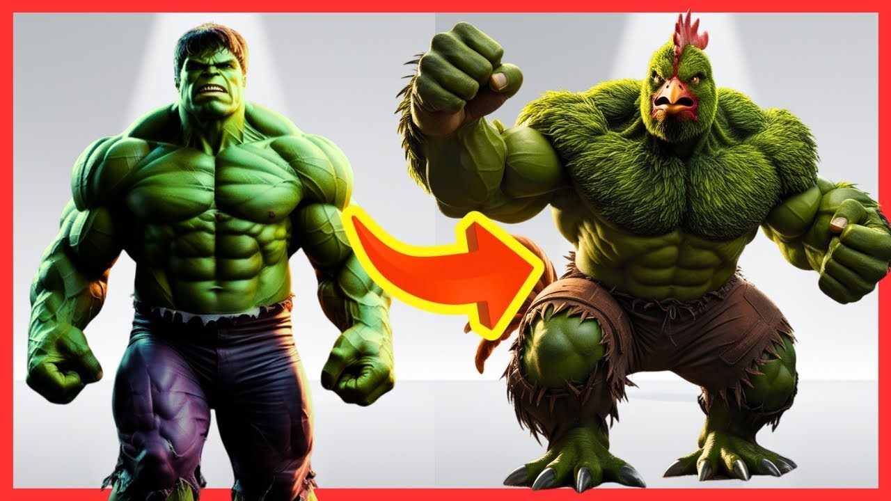 AVENGERS But CHICKEN 🐓 VENGER All Characters🔥 Marvel & DC 2024💥 - YouTube