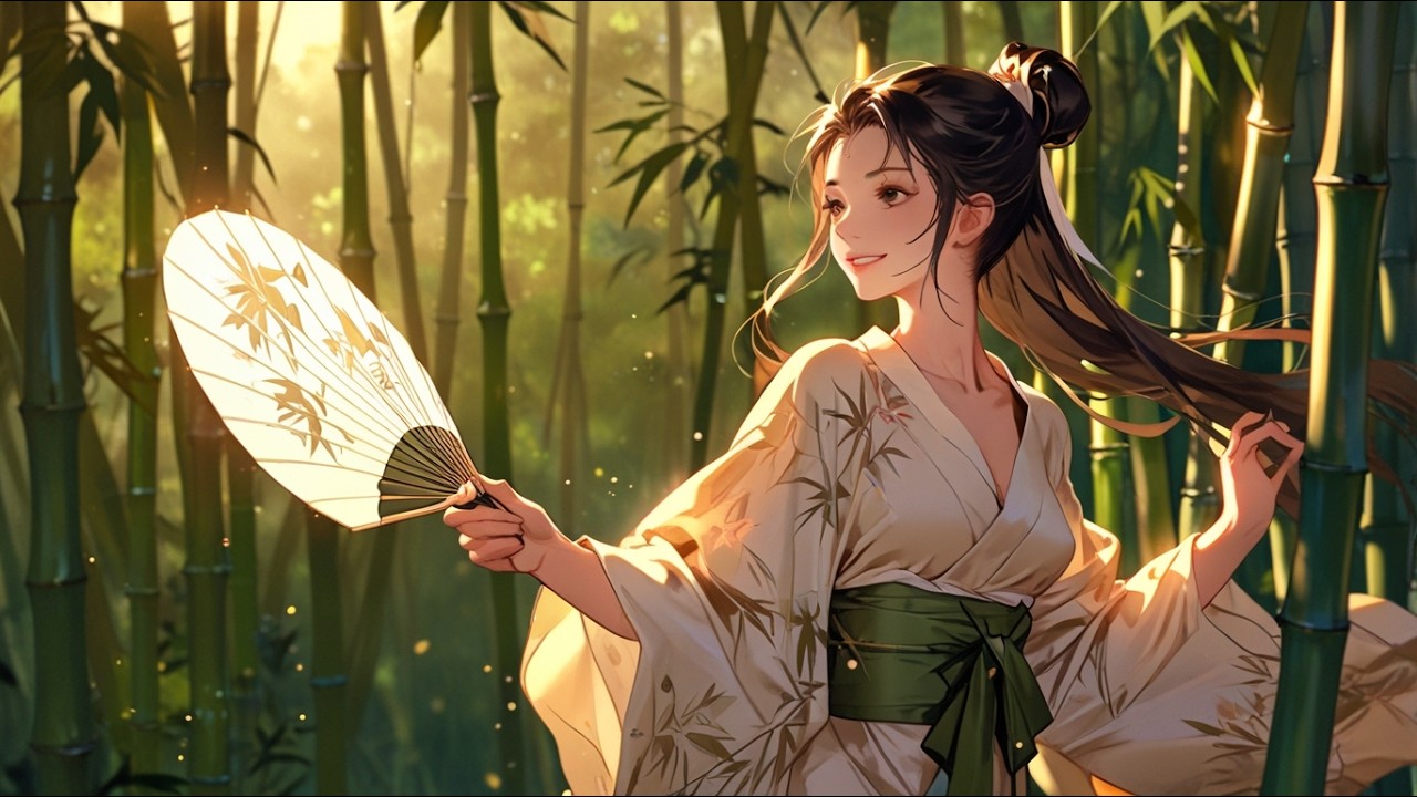 Whispers of the Bamboo Forest : slow, soft, slow tempo, koto, dreamy ...