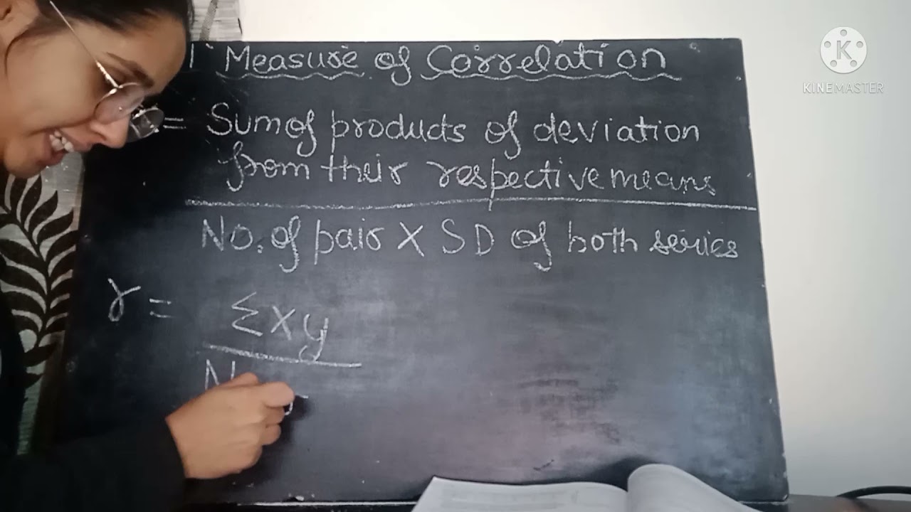 Chapter 11 Measure of correlation Statistics Class-11th - YouTube