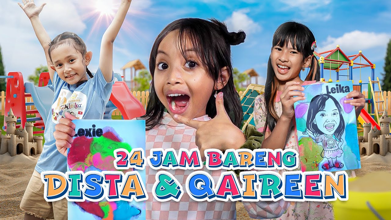 LEIKA KASIH KEJUTAN UNTUK SAHABAT 😍 KOMPILASI VLOG 1 JAM LEIKA MAIN ...