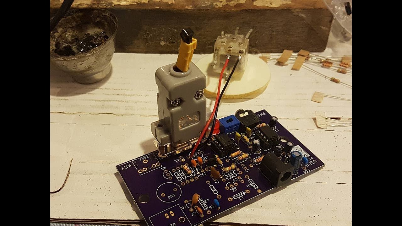 QSO Labs W1FB pixie transceiver - YouTube